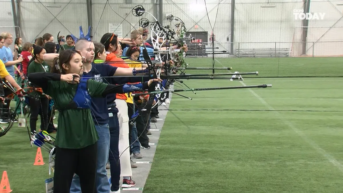 Checking out Archery at the BC Winter Games | CKPG Today