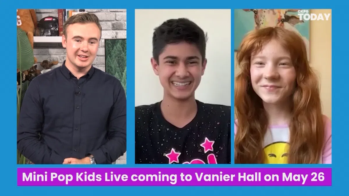 Mini Pop Kids ready to take to the stage! | CKPG Today