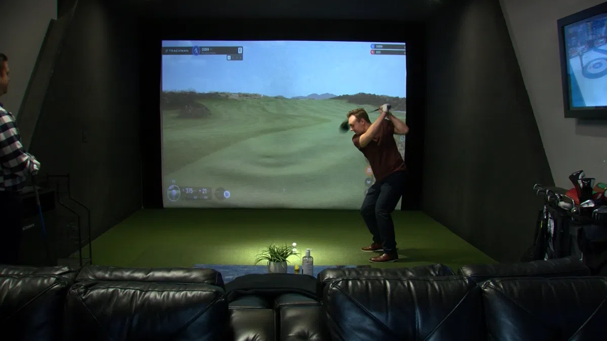 There may be snow on the ground, but you can still hit the links at ...