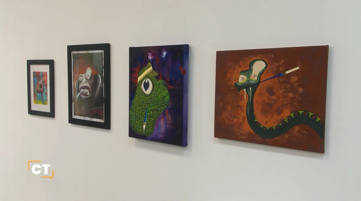 Behind the blend of colours, characters, and shapes with local artist ...