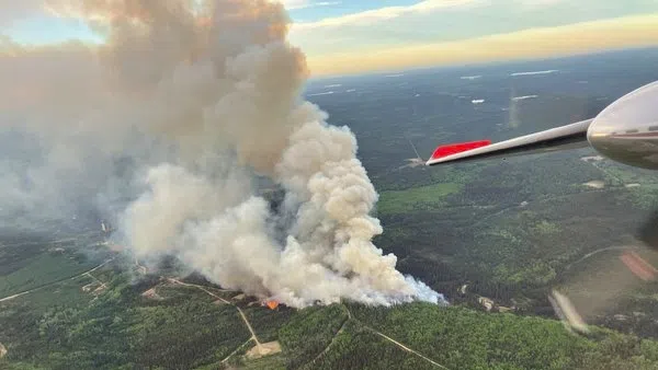 Wildfire in Peace River, B.C., quadruples in size after evacuation ...
