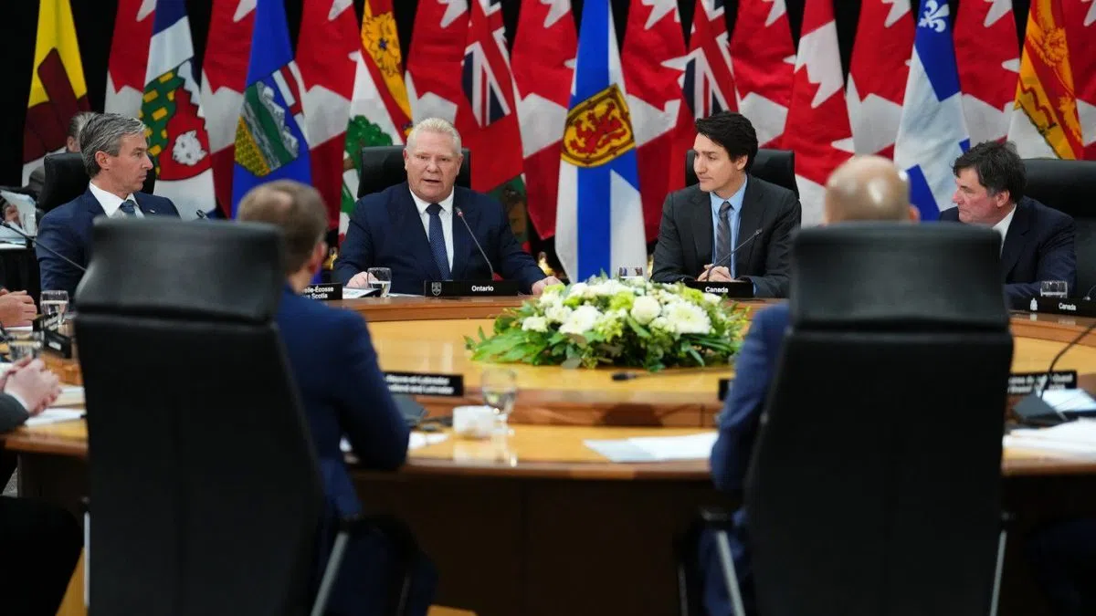 Danielle Smith breaks with counterparts, Trudeau over tariffs response | CHAT News Today