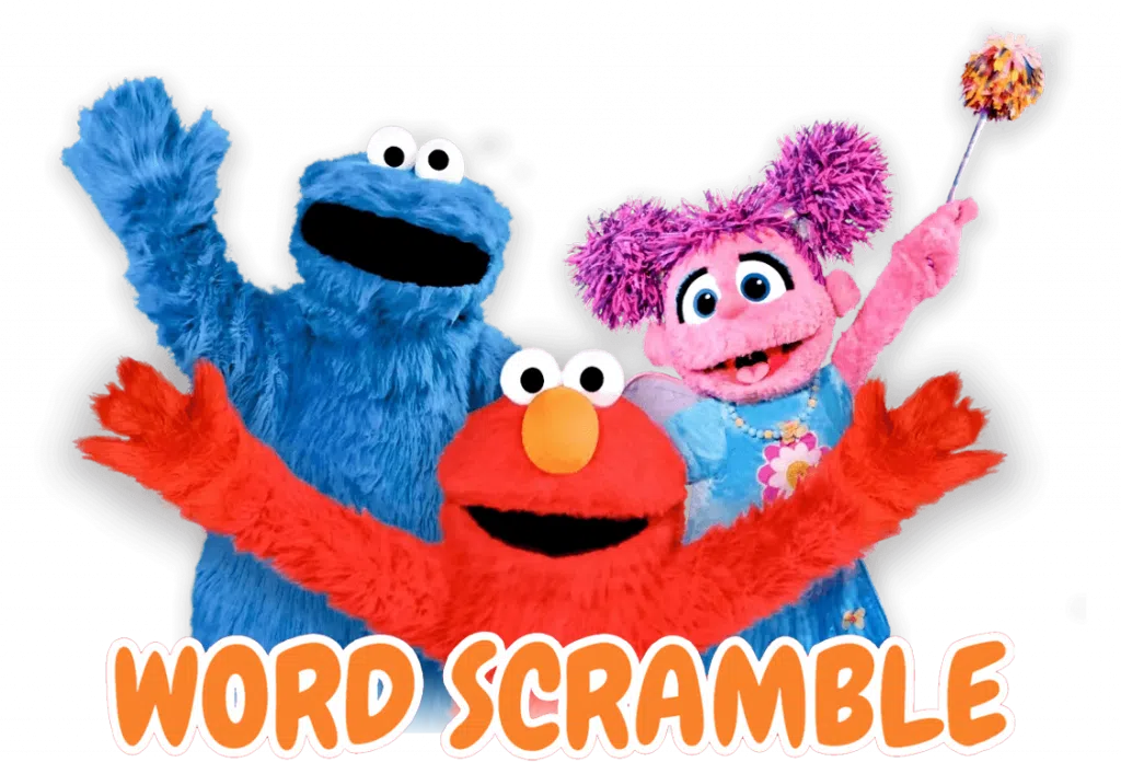 Sesame Street Word Scramble | CHAT News Today