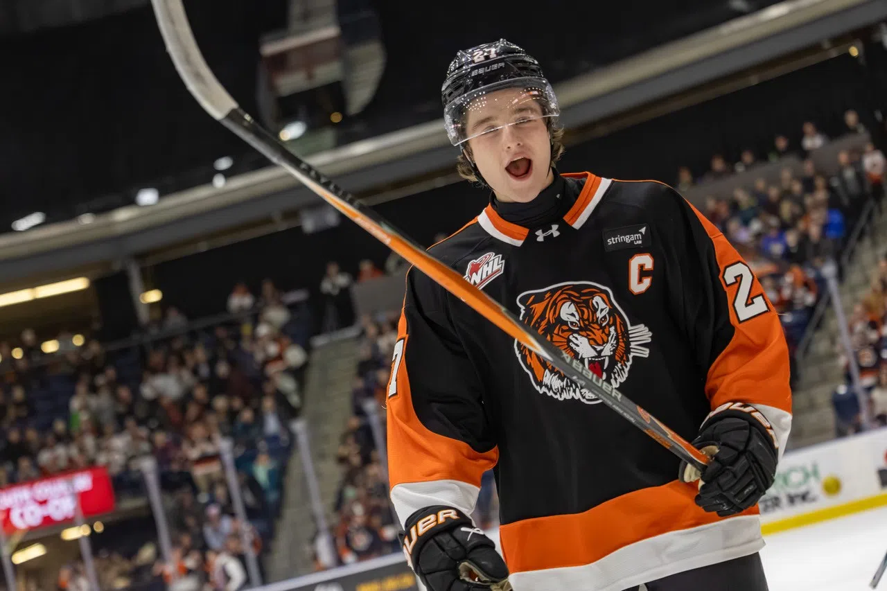 Medicine Hat Tigers captain Bryce Pickford named WHL Player of the Week ...