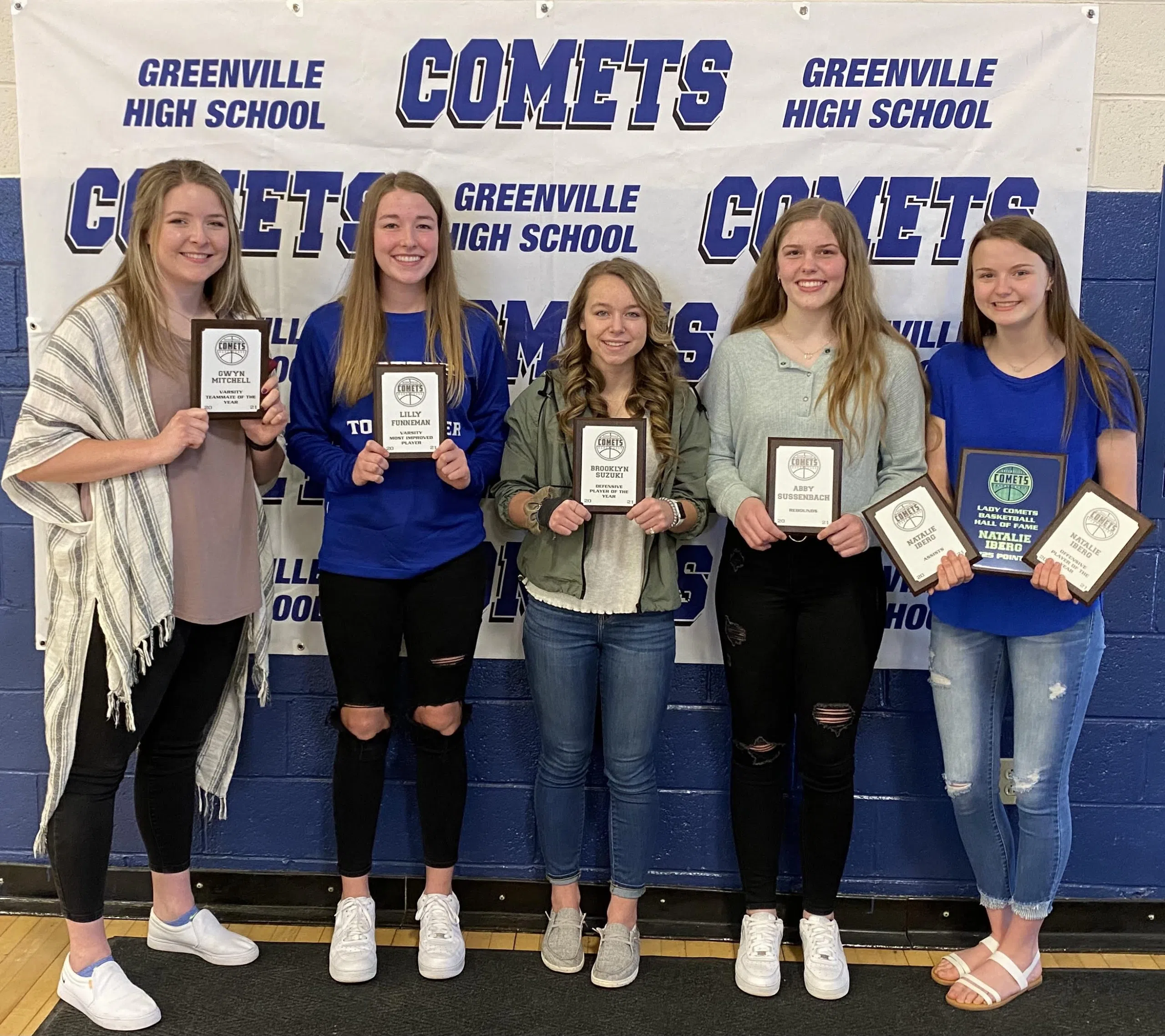 Lady Comets Basketball–Varsity Awards | I70Sports