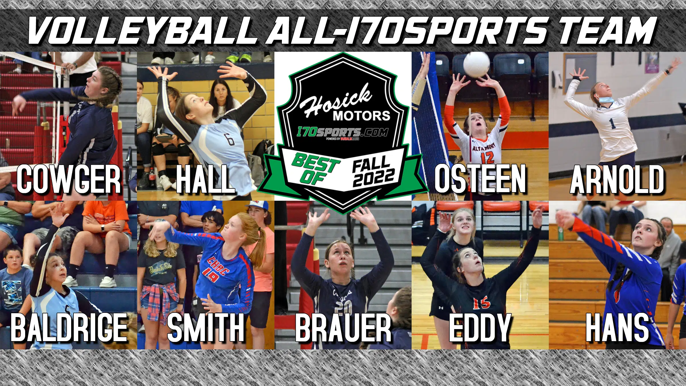 “Best Of” Fall Sports—All Area Volleyball Team | I70Sports