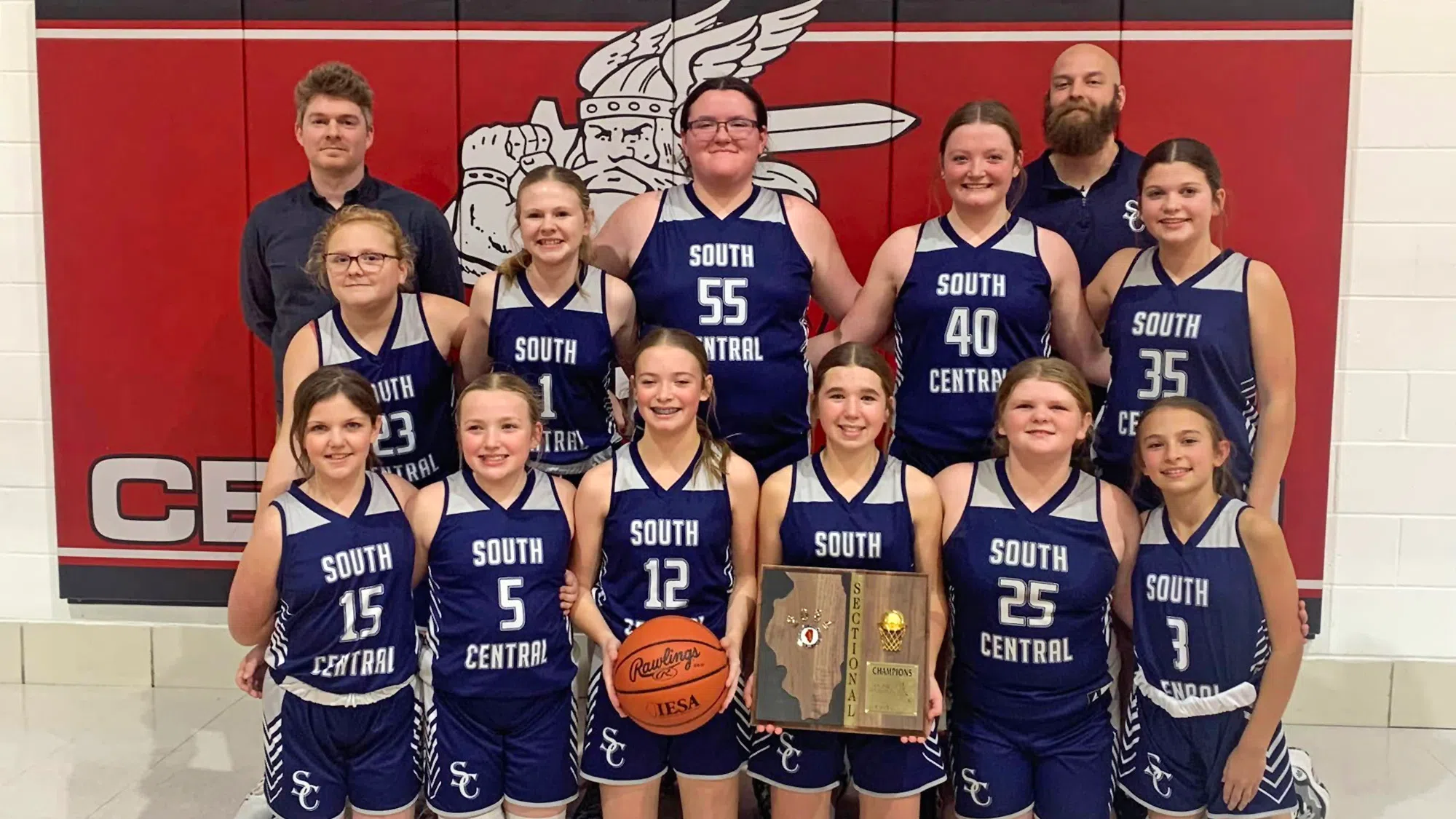 South Central 8th Grade Girls Heading To State After Sectional ...