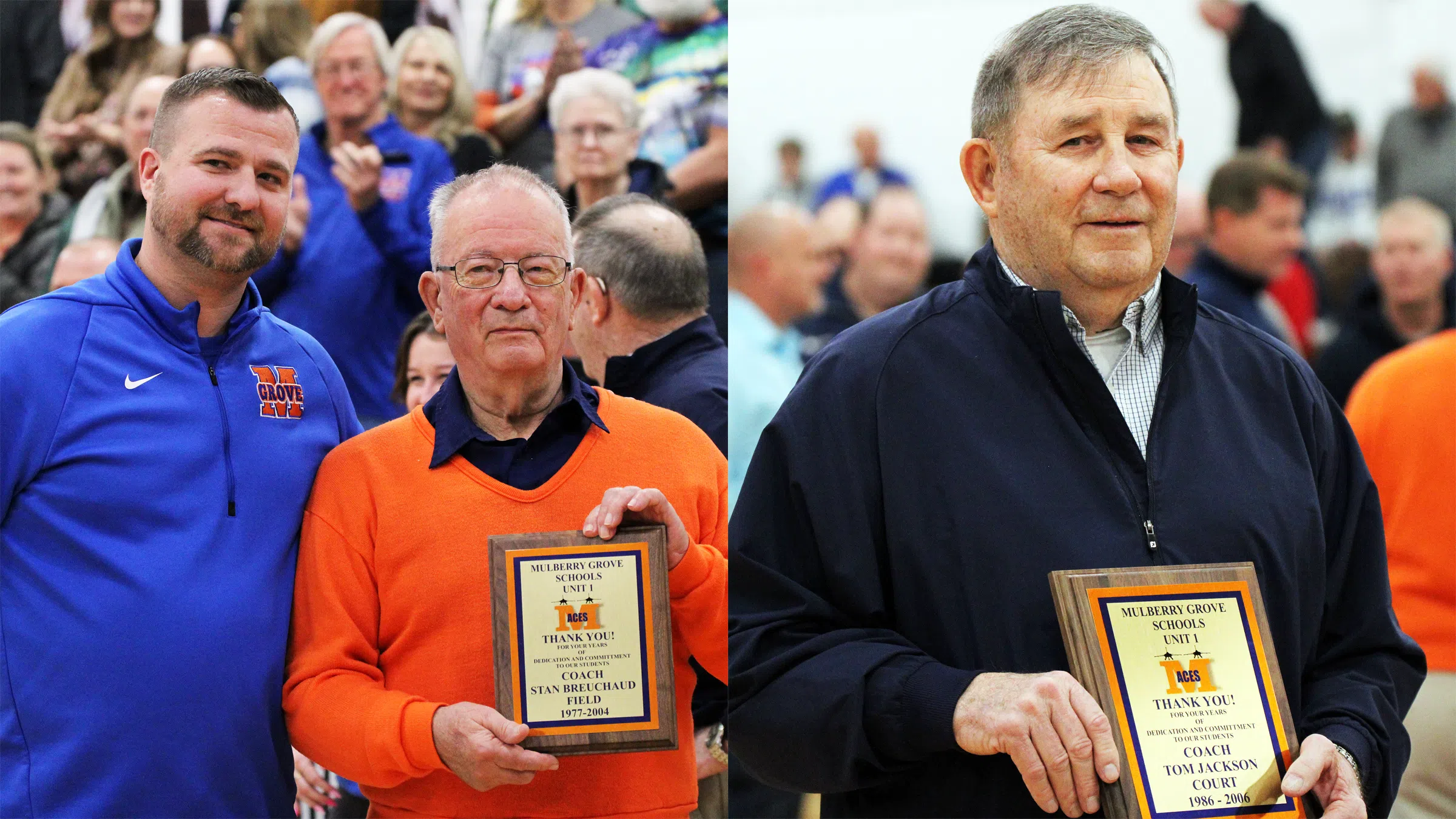 Mulberry Grove Dedicates Court and Baseball Field to Former Coaches ...