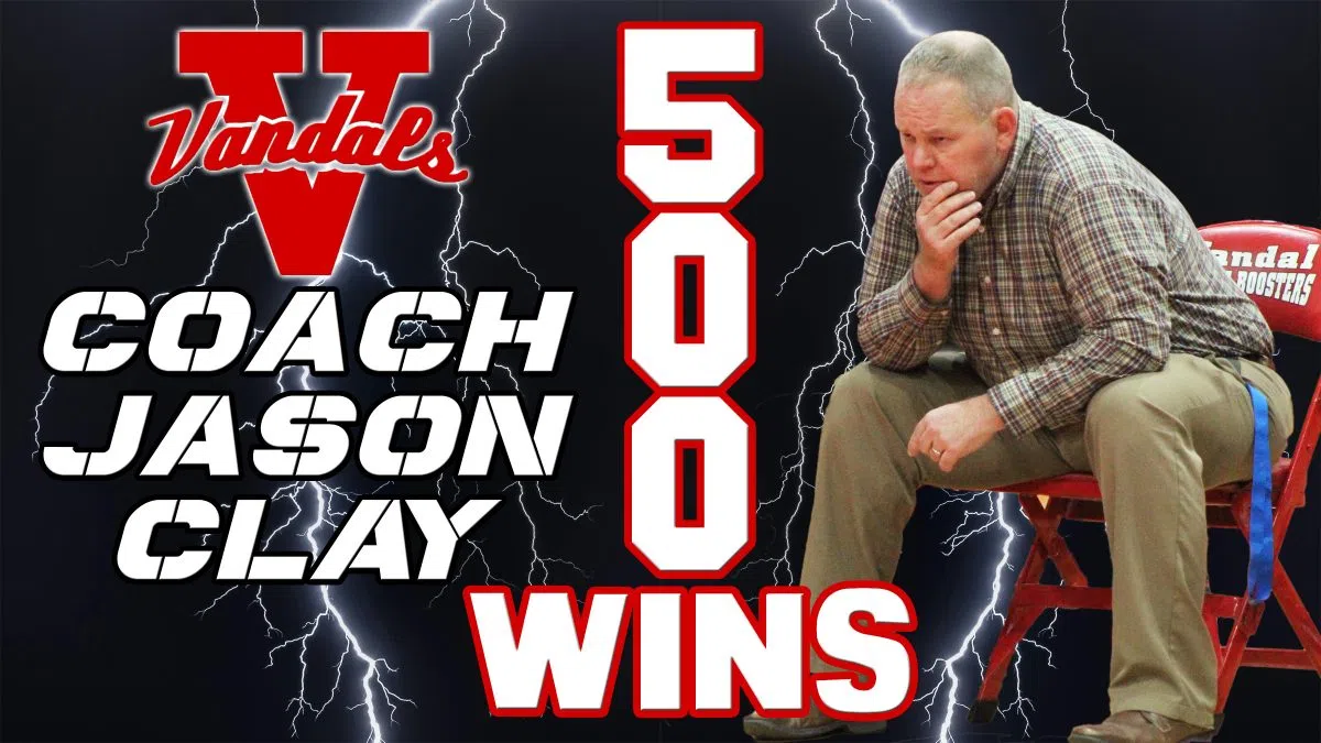 Vandals Wrestling Coach Jason Clay reaches 500 career dual team wins ...