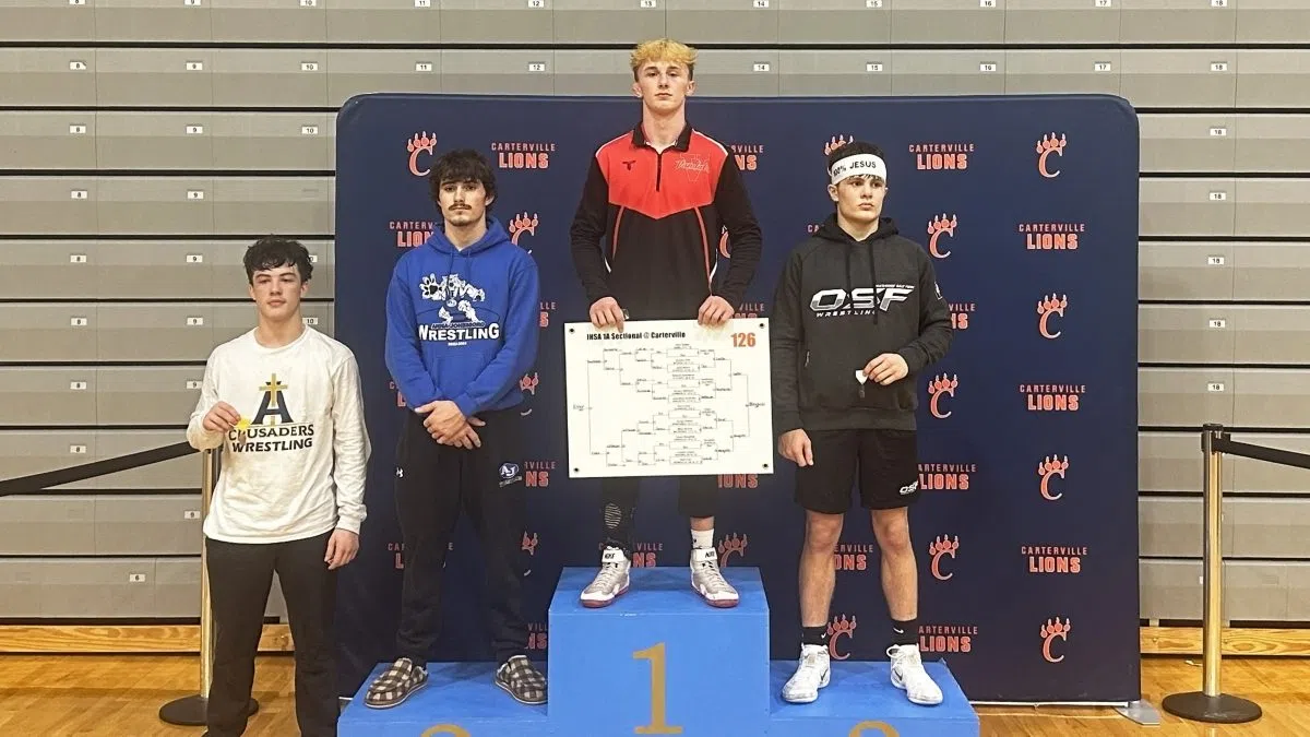 Vandals Tyson Waughtel sets IHSA Record for Career Wins | Vandalia Radio
