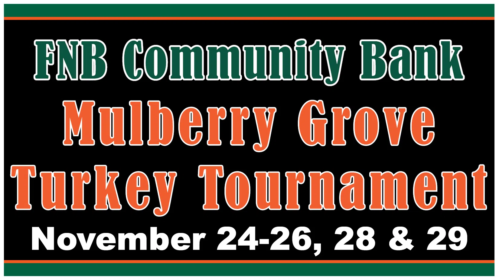 Mulberry Grove FNB Community Bank Thanksgiving Tournament Kicks Off Tonight | I70Sports