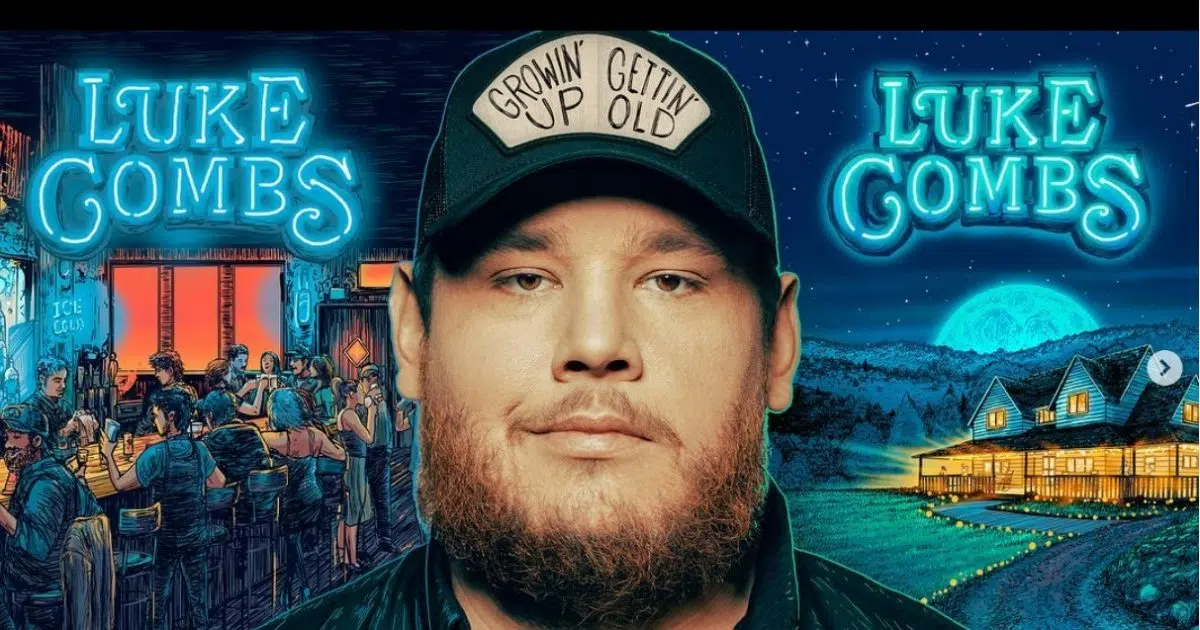 Luke Combs Reveals Full Track List For “gettin Old” Album 97 Seven