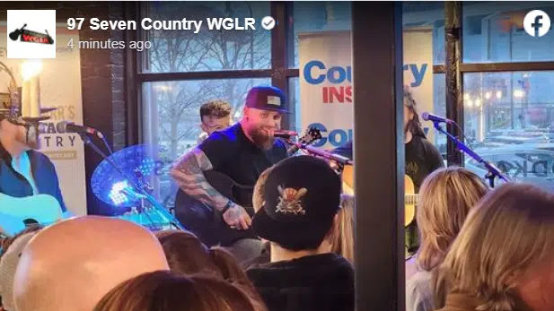 Brantley Gilbert performs during the Country Radio Seminar in Nashville ...