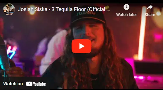 Watch Josiah Siska’s “3 Tequila Floor” video | 97 Seven Country WGLR ...