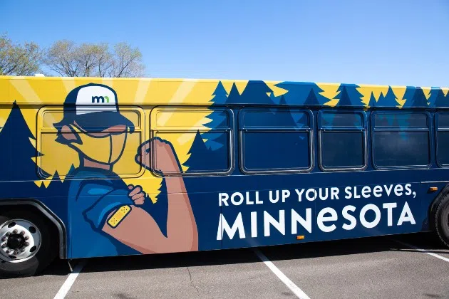 Minnesota Department of Health Launches Vaccine Buses | Fergus Now