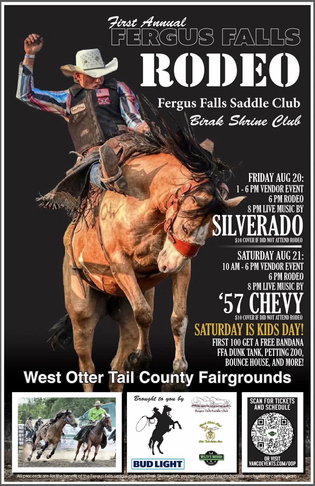 First Annual Fergus Falls Rodeo Starts on Friday | Fergus Now