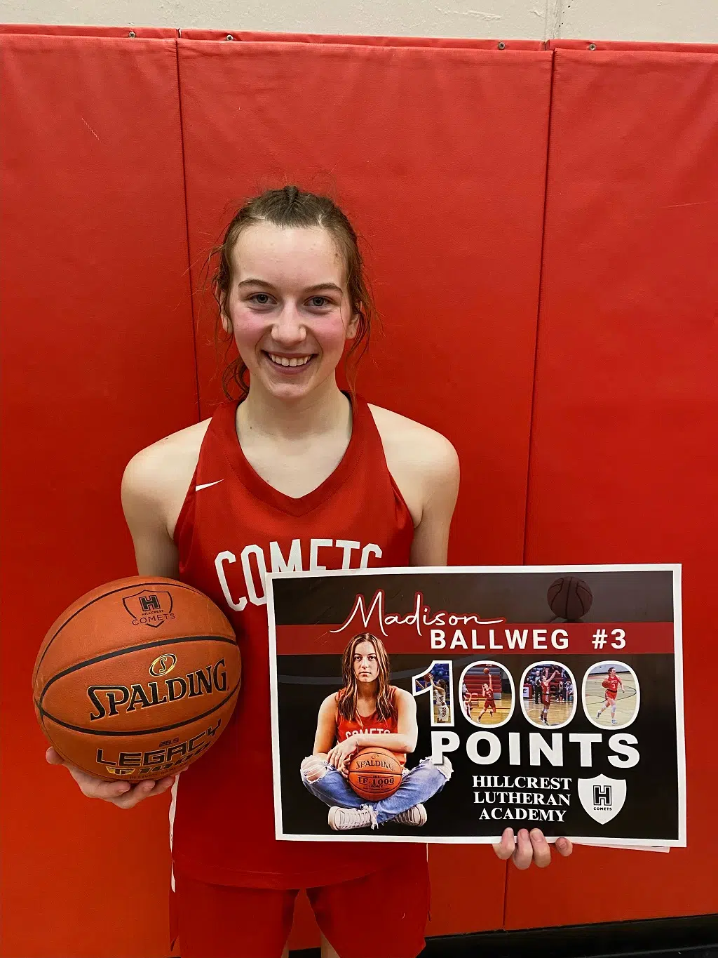 Hillcrest Lutheran Academy Senior Maddie Ballweg Quality Toyota Athlete ...