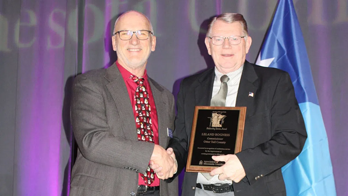 Otter Tail County Commissioner Rogness Earns Outstanding Service Award ...