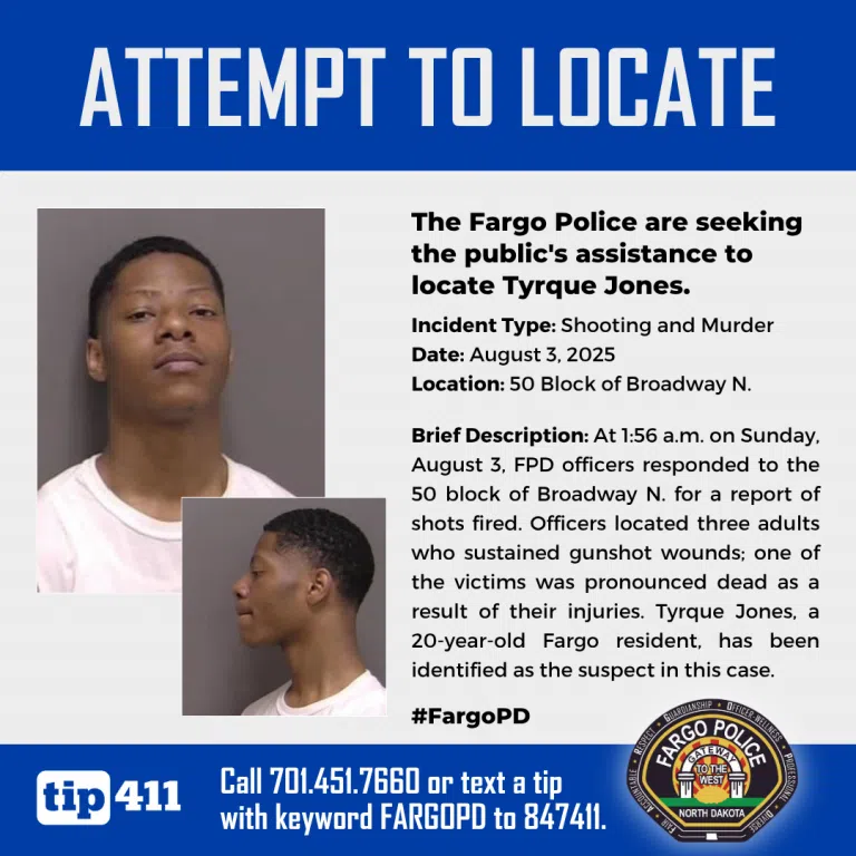 Fargo Police Identifies Suspect in Early Sunday Downtown Shooting ...