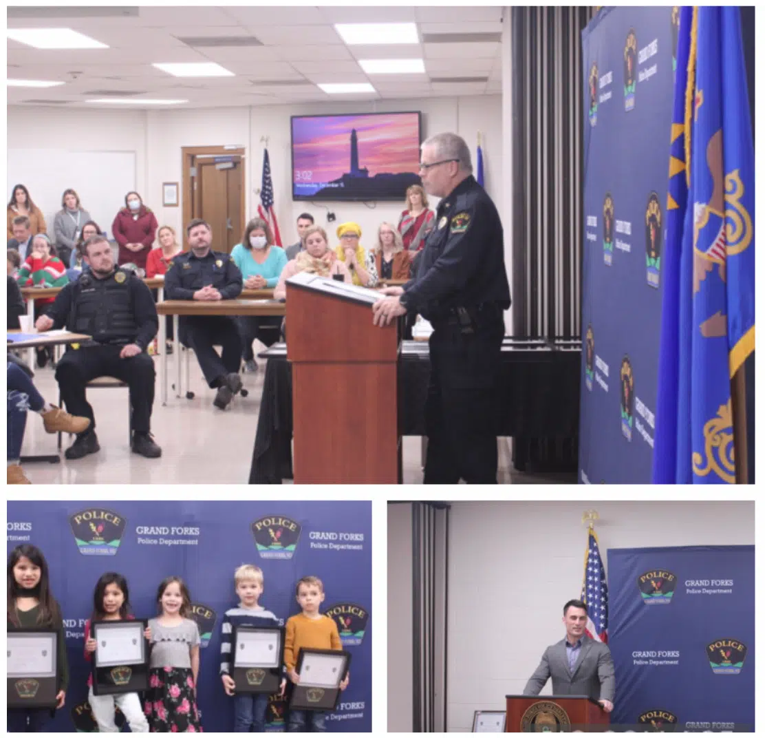 GFPD hands out awards and certificates | KNOX News Radio, Local News ...