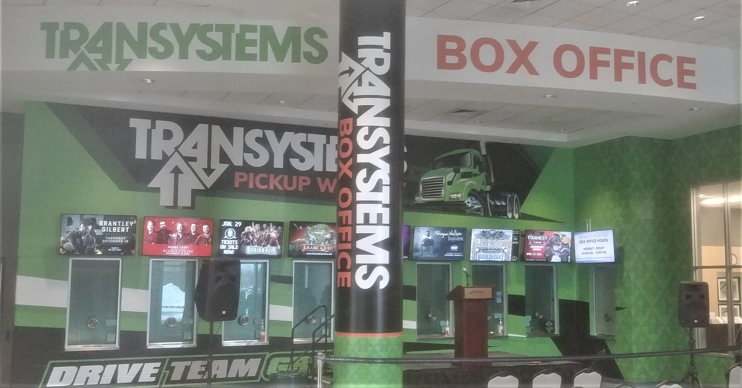 Alerus Center unveils Transystems Box Office | KNOX News Radio, Local ...