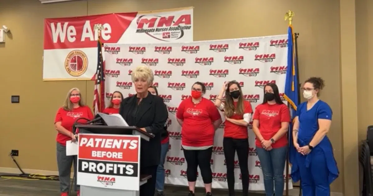 Minnesota nurses’ union gives notice of strike | KNOX News Radio, Local ...