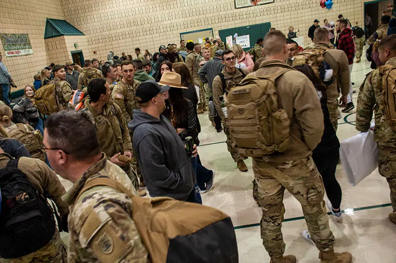 ND Guard unit wraps up mission | KNOX News Radio, Local News, Weather ...