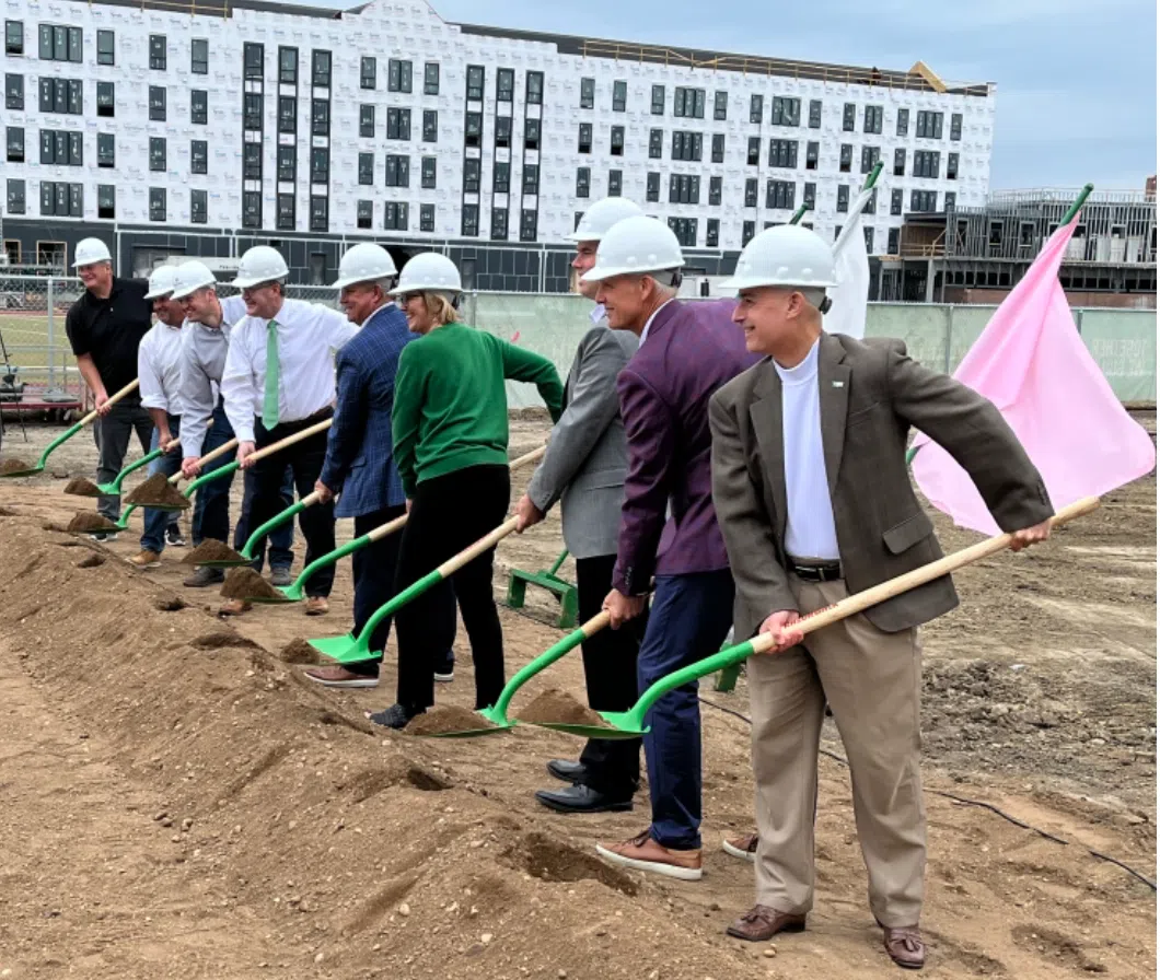 UND breaks ground on new athletic building | KNOX News Radio, Local ...