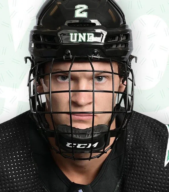 UND’s Zmolek is NCHC Defenseman of Week | KNOX News Radio, Local News ...