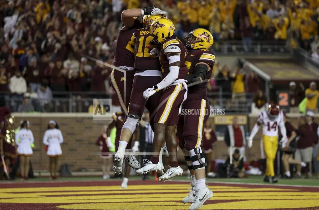 Minnesota beats Maryland 48-23 to win third straight | KNOX News Radio ...