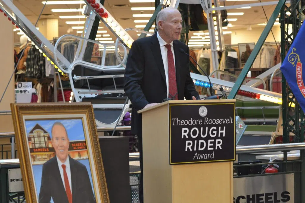 Scheel recognized for joy, vision, success through North Dakota Rough ...