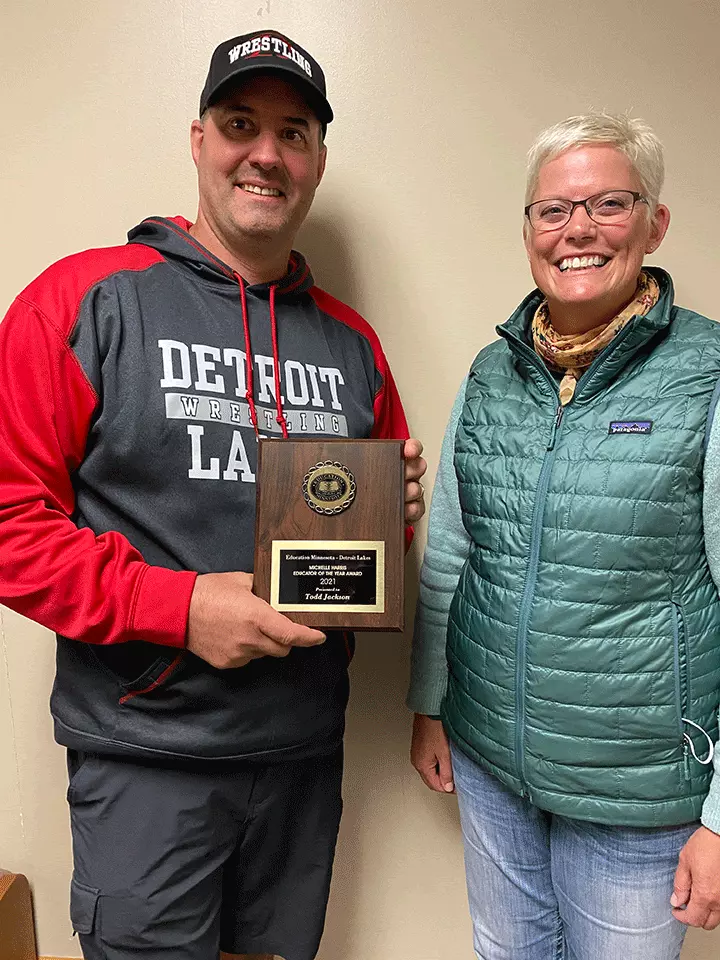 Todd Jackson named Teacher of the Year in Detroit Lakes | Lakes Area Radio