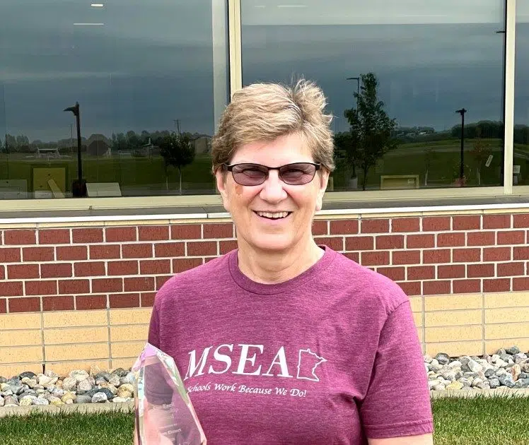 Pam Ehnert with Perham Public Schools Awarded Sue Ezell Leadership ...