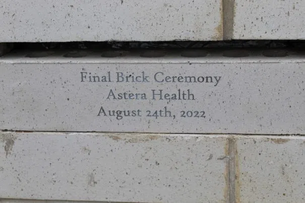 Final Bricks Laid in new Tri-County Health Care Facility in Wadena ...