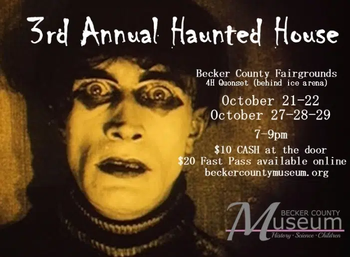 Becker County Museum’s 3rd Annual Haunted House Opens this Weekend ...