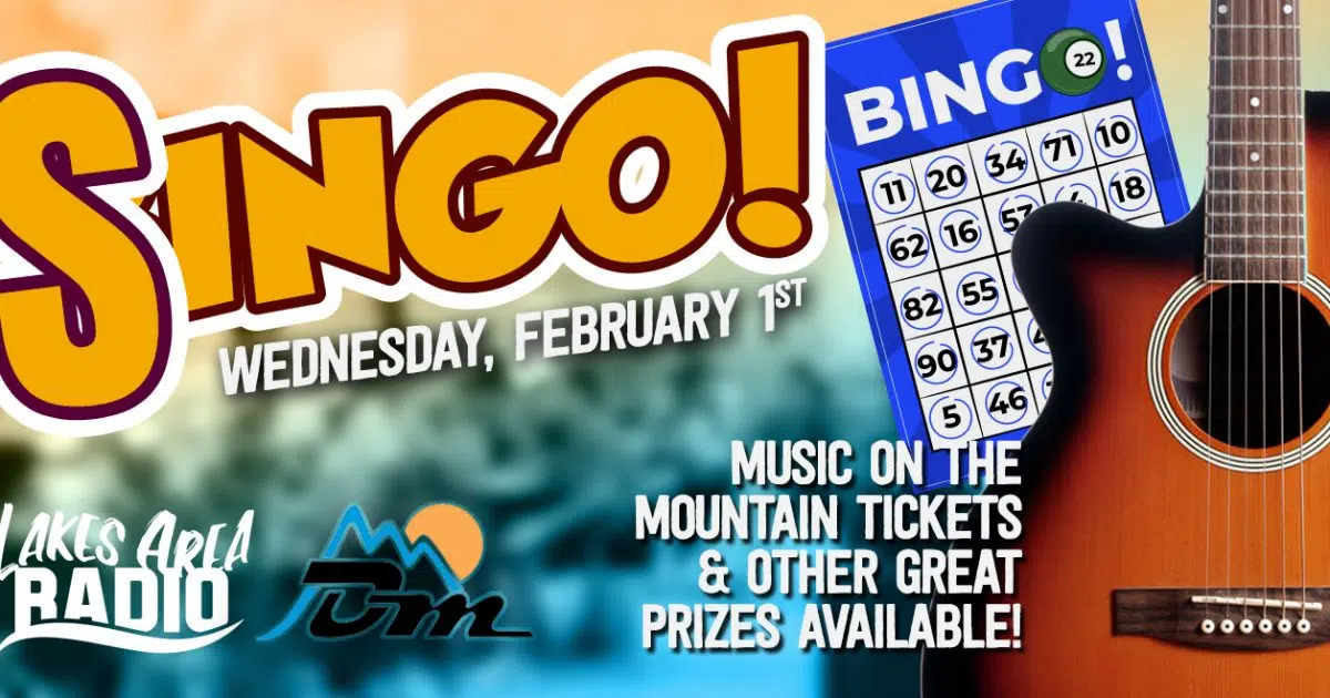 Singo Party: Win Music on the Mountain Tickets | Lakes Area Radio