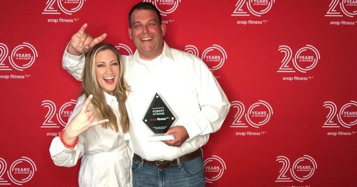 Robert Strand, Snap Fitness of Detroit Lakes wins company Transformation Award | Lakes Area Radio