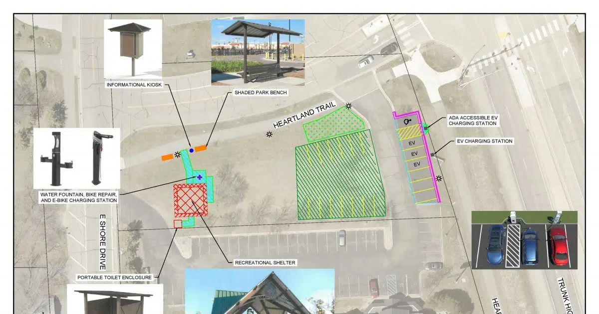 Detroit Lakes plans for Heartland Trail trailhead off East Shore Drive ...
