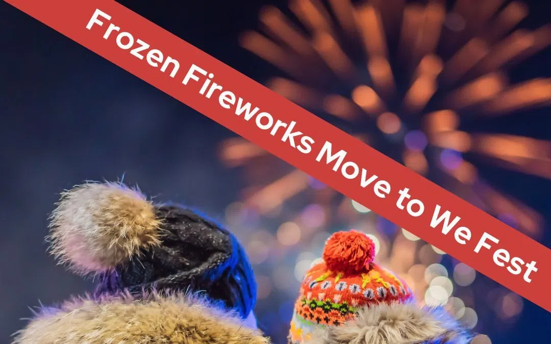 Polar Fest Frozen Fireworks are moving to the We Fest grounds | Lakes ...