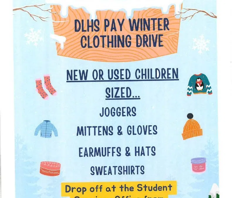 DLHS PaY Hosts Winter Clothing Drive to Support Local Kids | Lakes Area ...