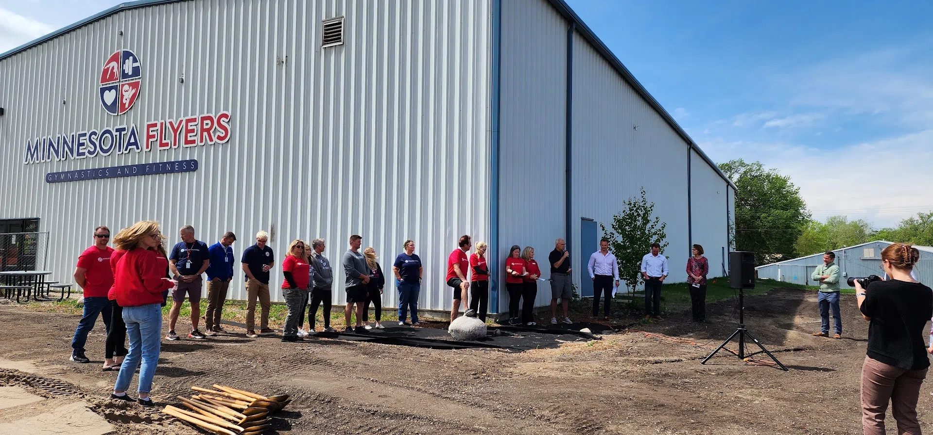 Minnesota Flyers Gymnastics Held Ground-Breaking Ceremony in Detroit ...