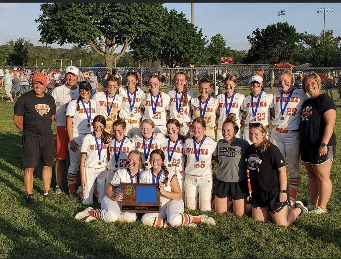 Winhawk Softball Fall in State Title Game, Earn 2nd Place | Winona Radio