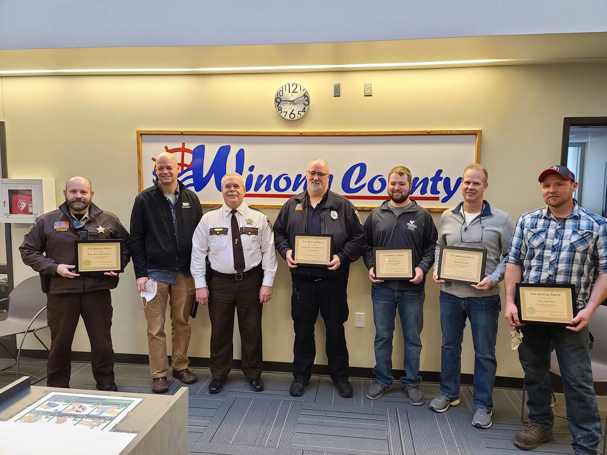 Six People Recognized for Life-Saving Efforts | Winona Radio