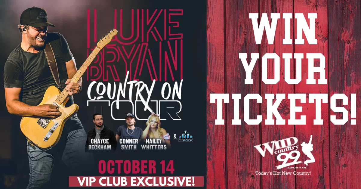 VIP Club Win Luke Bryan Tickets | Wild Country 99, St. Cloud's #1 for ...