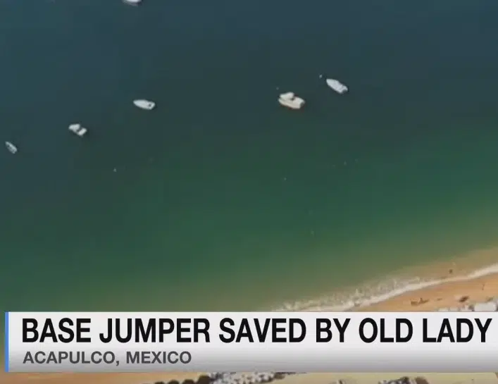 Base Jumper Crashes Into Hotel Room, Gets Offered A Glass Of Water ...