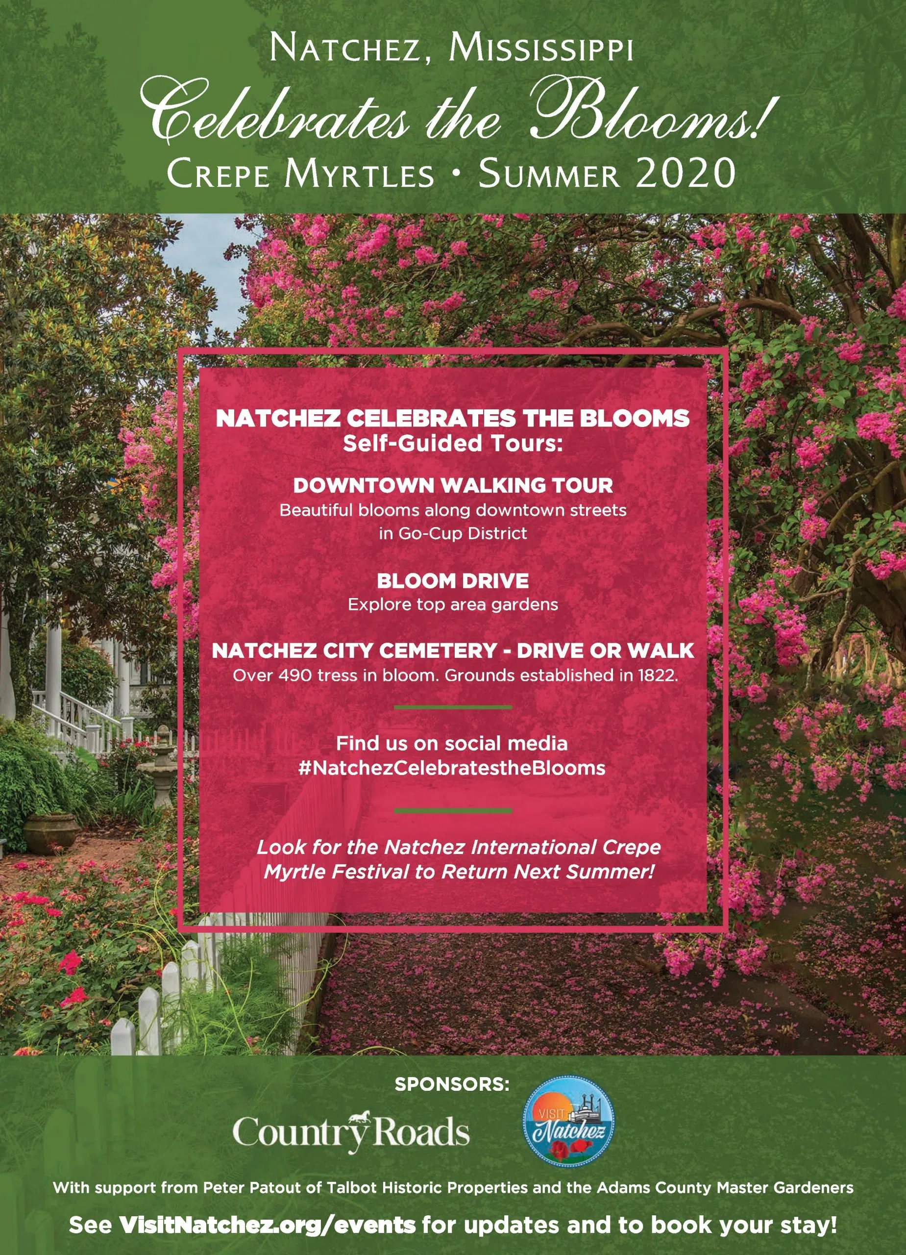 Natchez Celebrates the Blooms | ListenUpYall.com