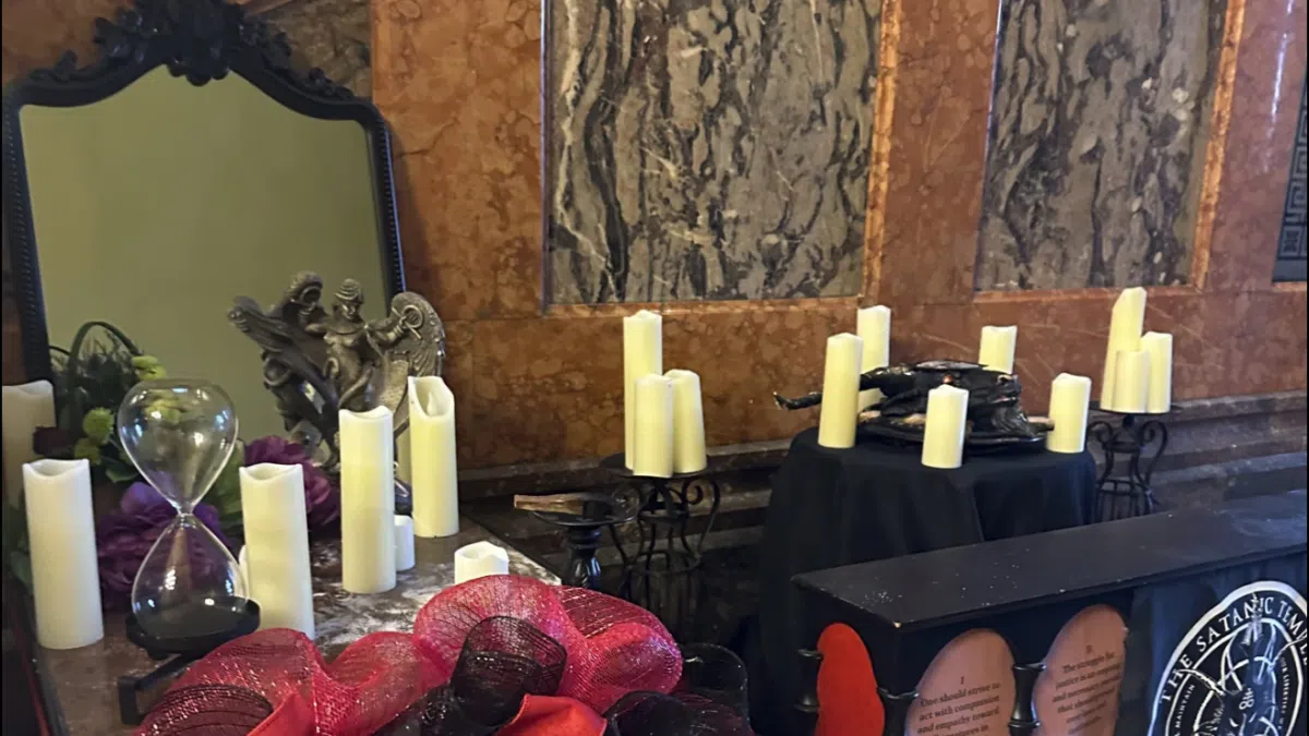 Former Mississippi House candidate charged after Satanic Temple display ...