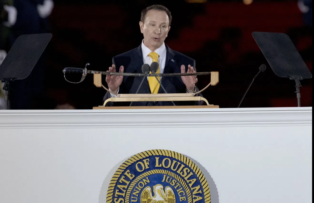 Louisiana Gov.-elect Jeff Landry has been inaugurated, returning the ...