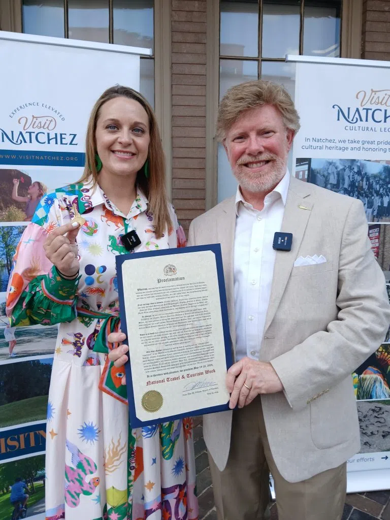 Visit Natchez Receives Key to Depot as the new Visitor Center on the ...