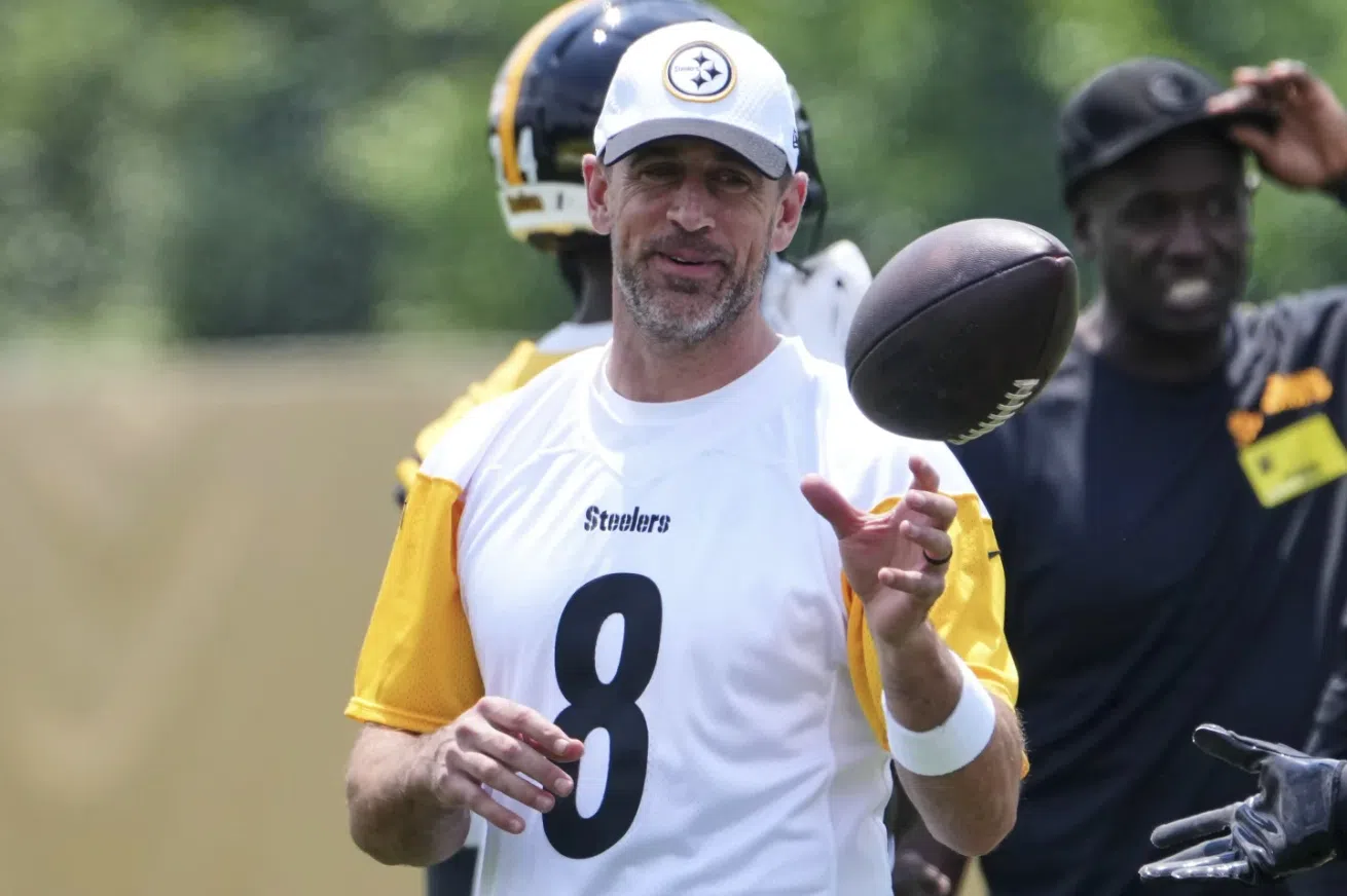 Steelers QB Aaron Rodgers is ‘pretty sure’ the 2025 season will be his ...